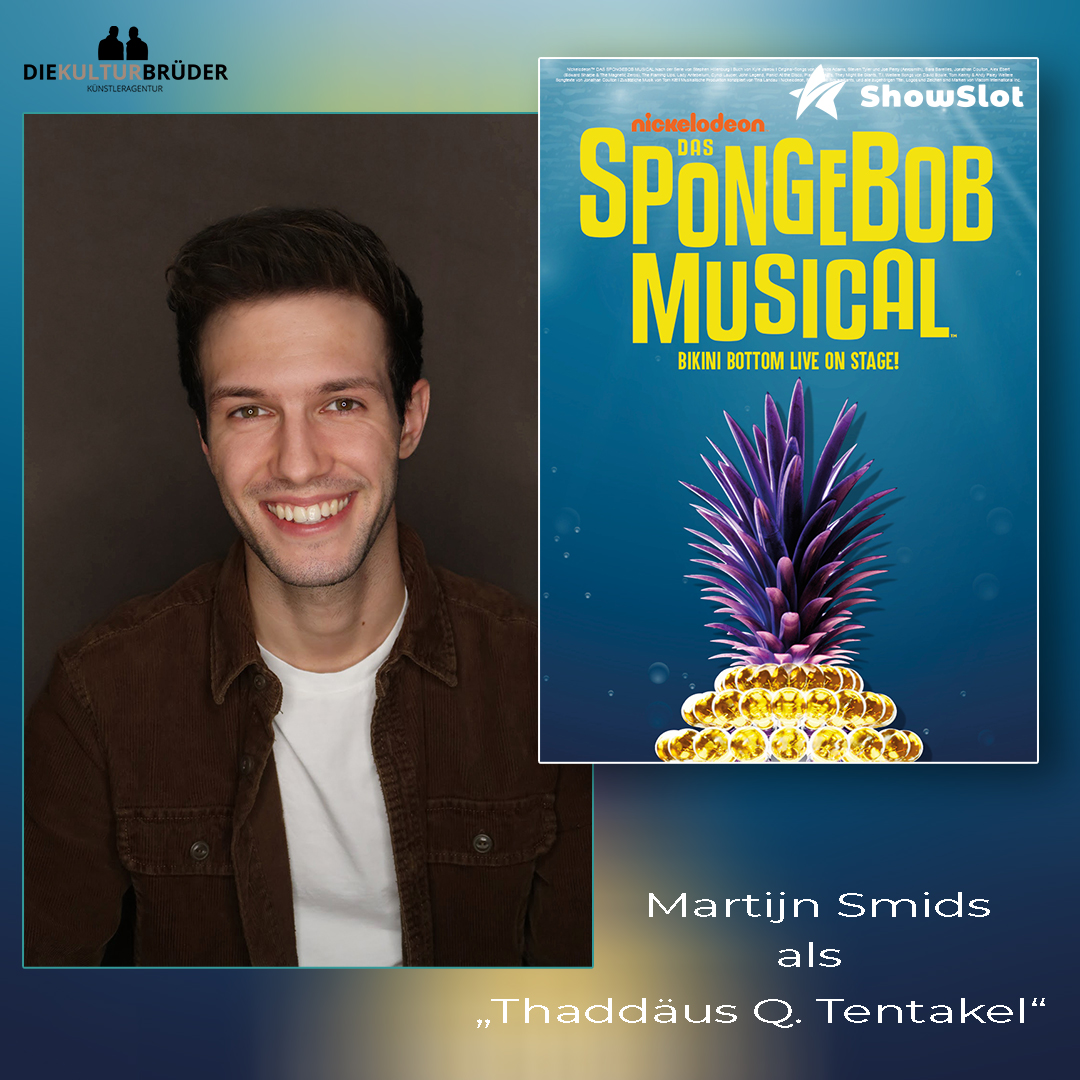 MARTIJN SMIDS in DAS SPONGEBOB-MUSICAL! - die Kulturbrueder